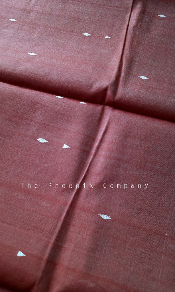 Red White kurta material | Jute Cotton unstitched kurta material – The ...